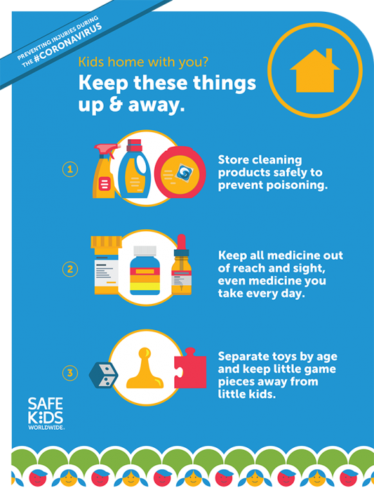 3 safety tips to remember when young kids are home - Children's National